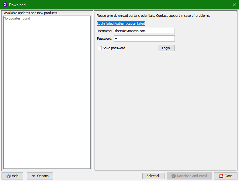Defensics GUI: How to deal with download/update suites error inside ...