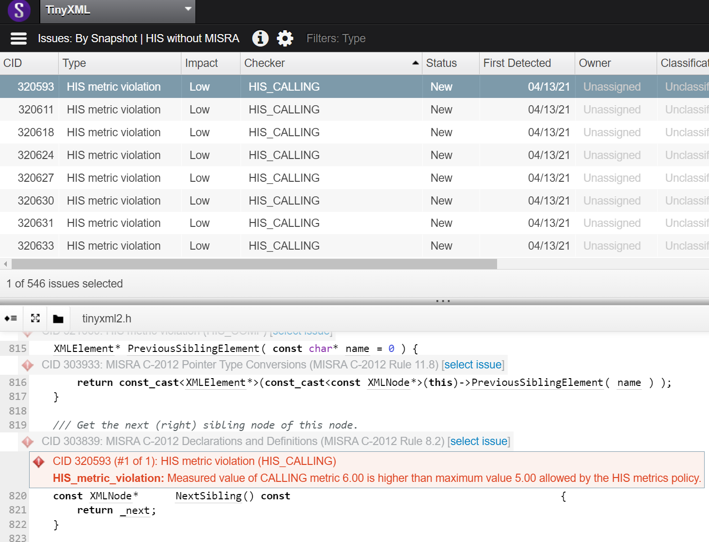 How to create HIS metrics