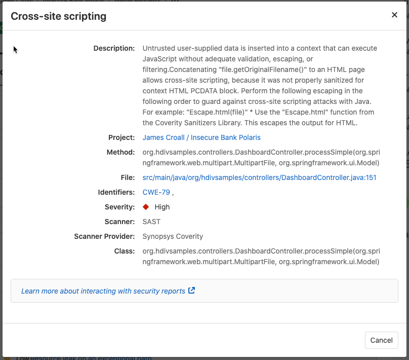 Prevent Security Weaknesses from Escaping a GitLab Merge Request