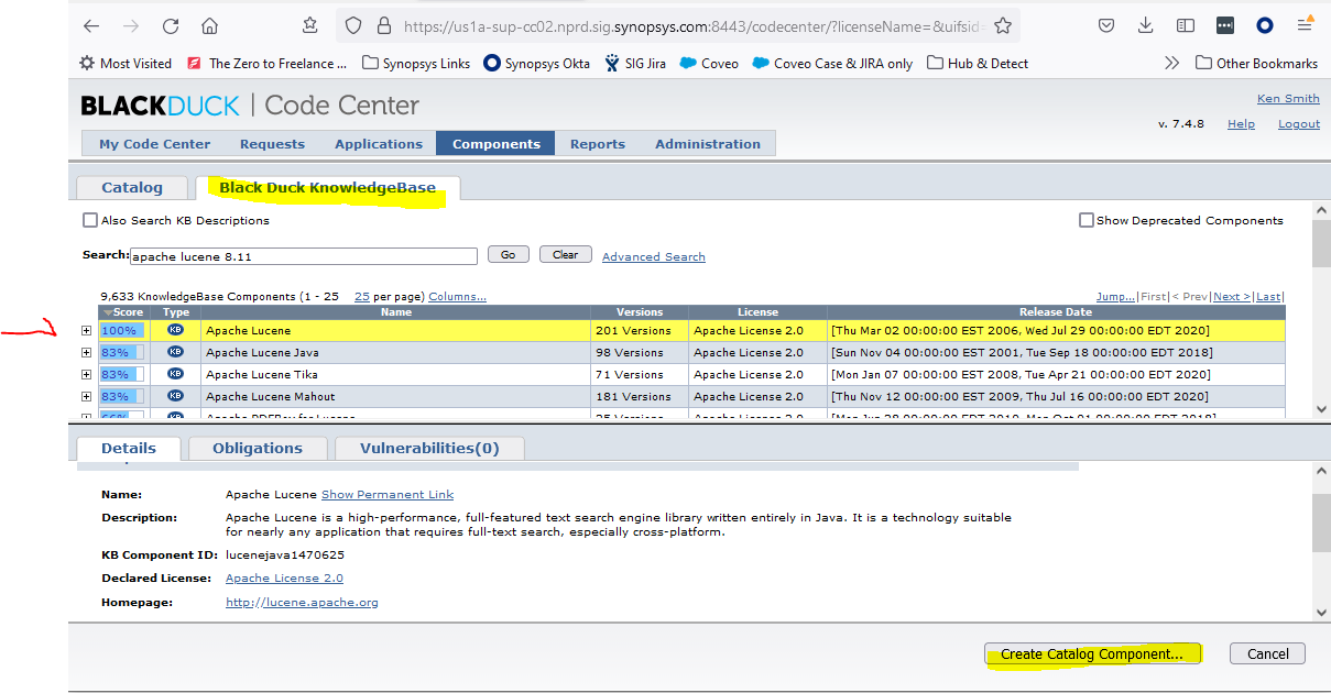 Error Trying To Create Custom There Is Already A Component In Knowledge Base With Name