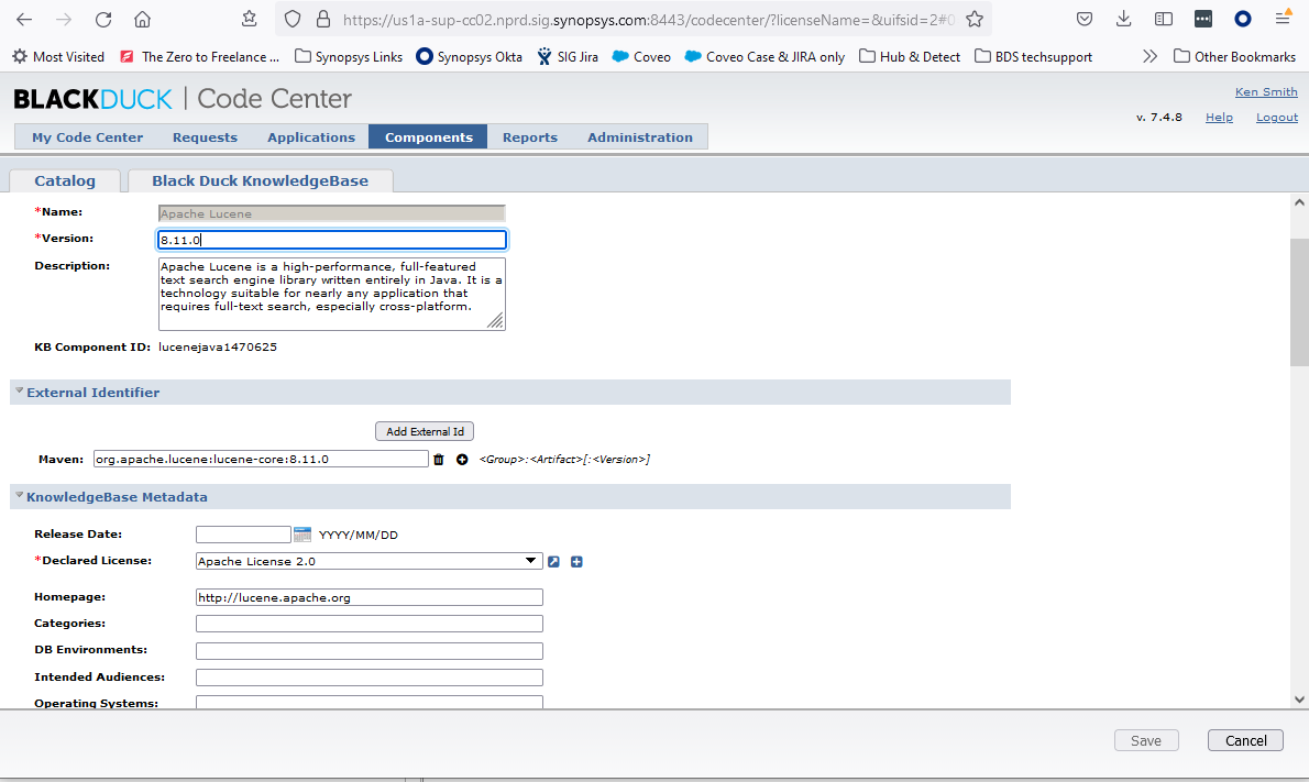 Error Trying To Create Custom There Is Already A Component In Knowledge Base With Name