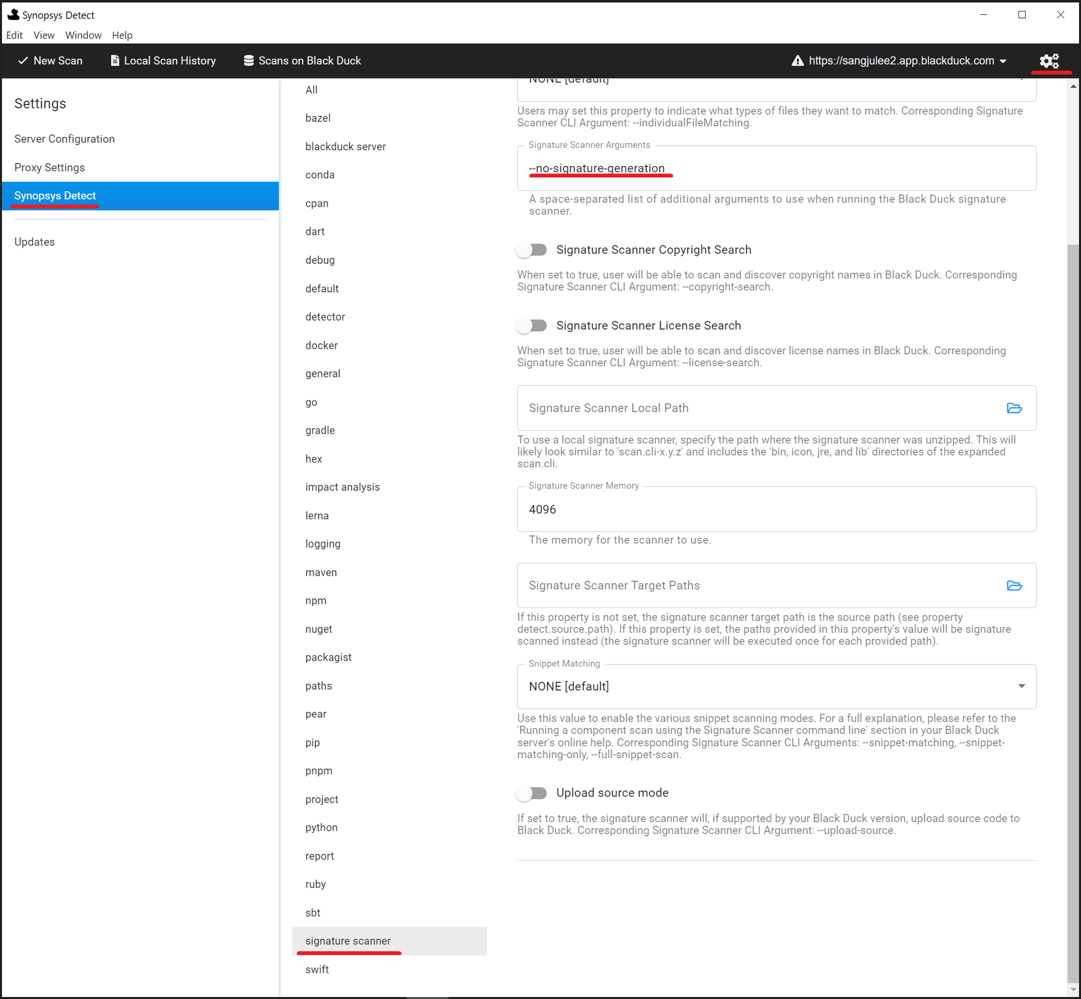 Signature Scan Fails by Stack Overflow(StackOverflowError)