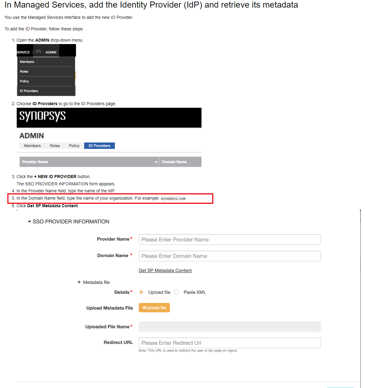 CEDAR/MSP: Okta SAML config