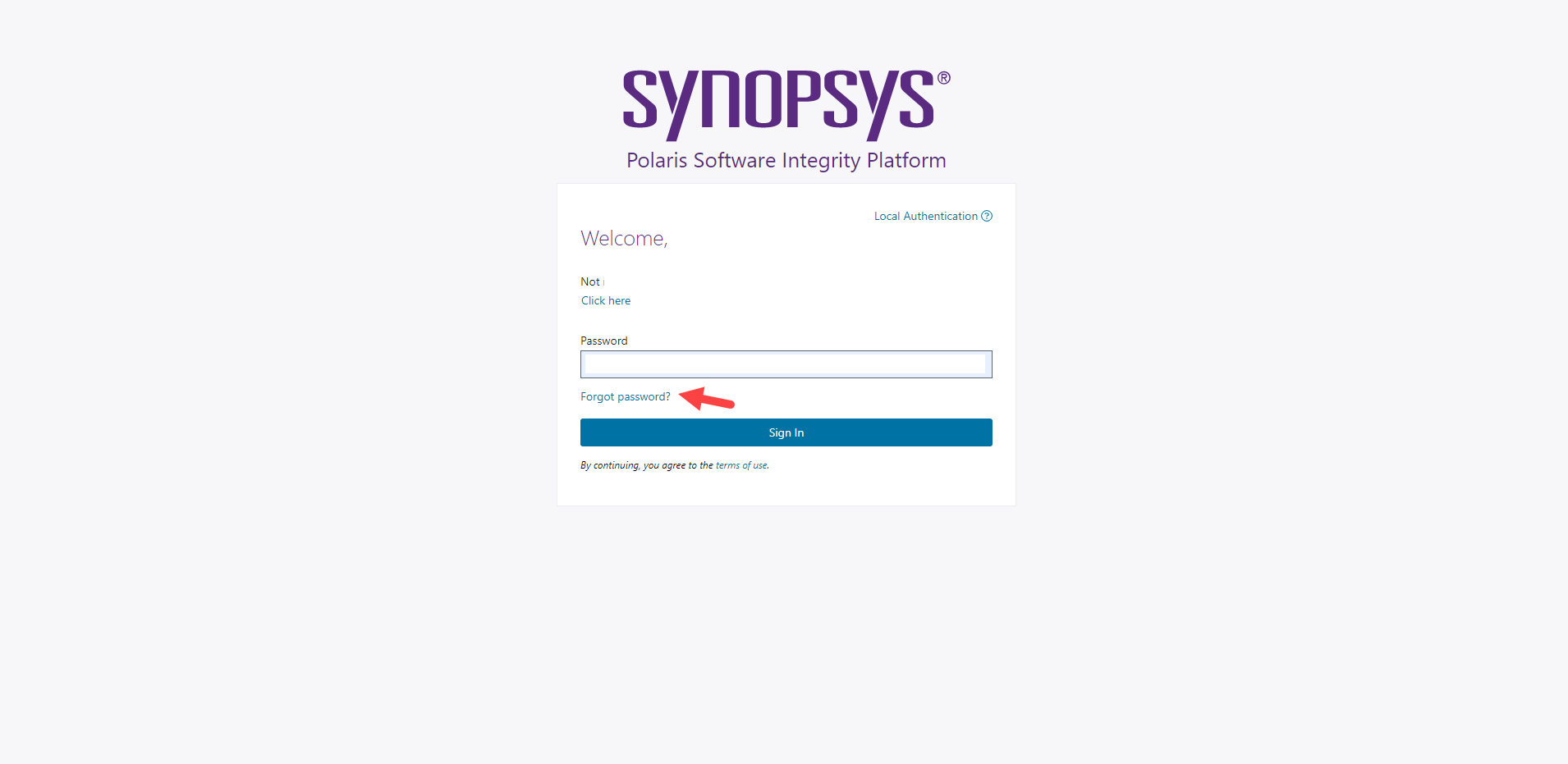 Locked out of the Coverity on Polaris Account (Both Local and SAML ...