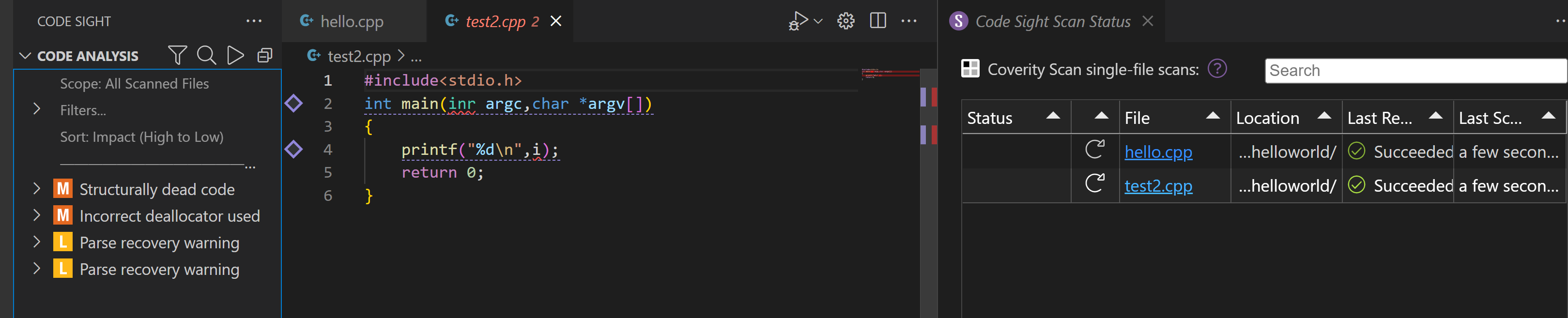Quickstart Code Sight Remote Development with VScode
