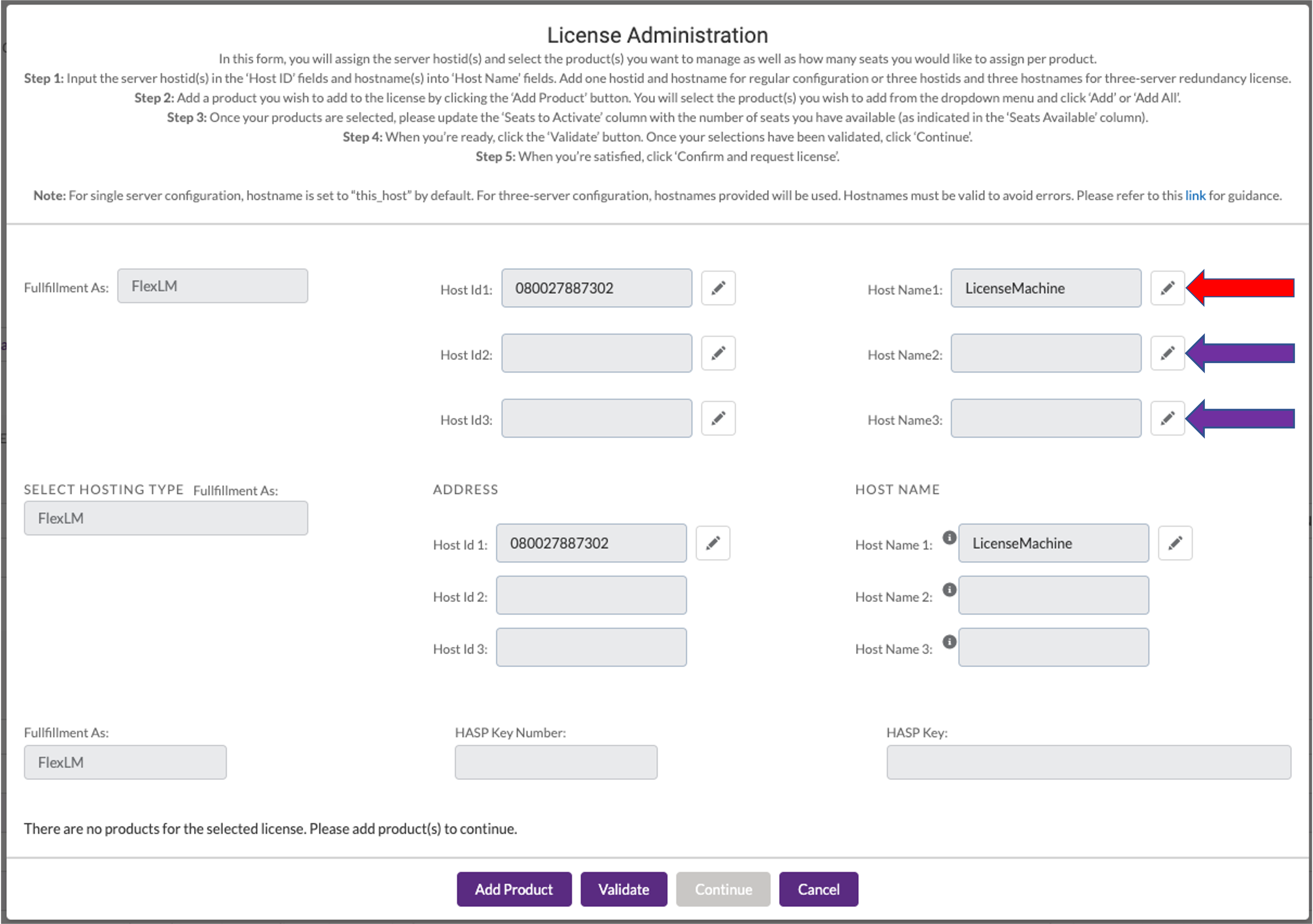 How to add products to your Defensics License