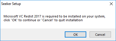 Seeker Installation and Initial Setup
