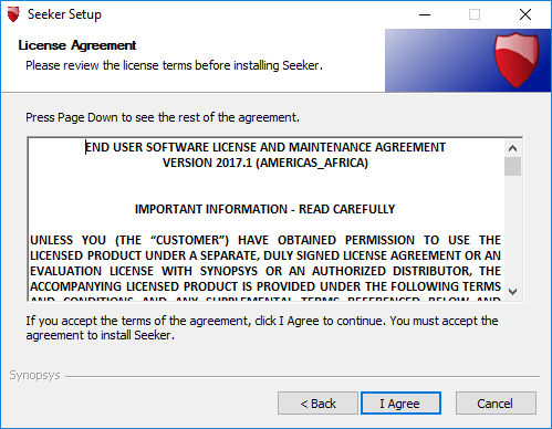 Seeker Installation and Initial Setup