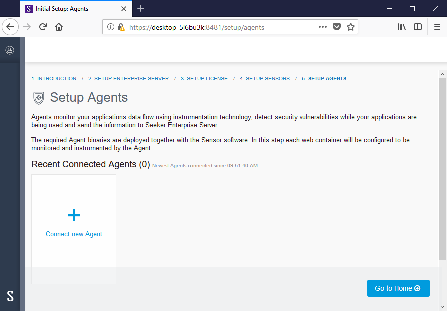 Seeker Installation and Initial Setup