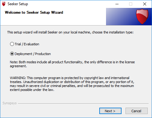Seeker Installation and Initial Setup