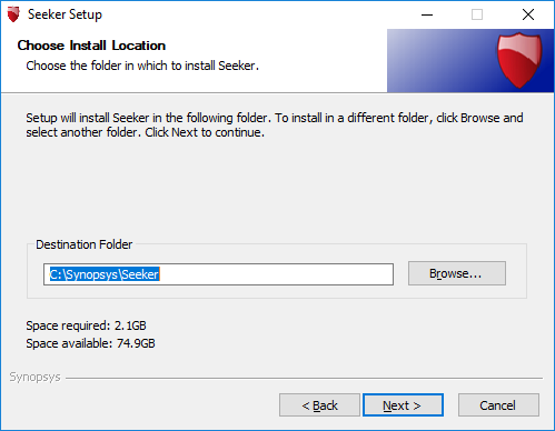 Seeker Installation and Initial Setup