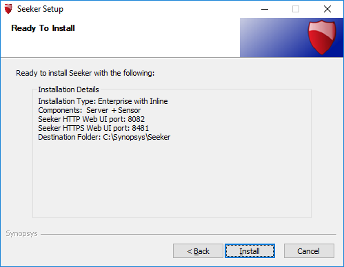 Seeker Installation and Initial Setup