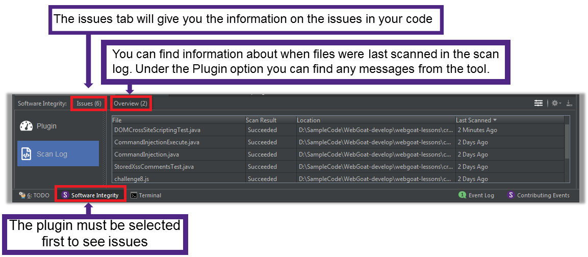 Finding and Fixing issues with Code Sight