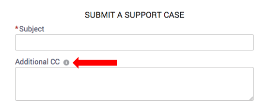Support Case Management FAQ